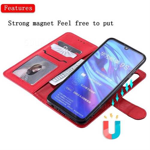 Retro Greek Detachable Magnetic PU Leather Wallet Phone Case for Huawei ...