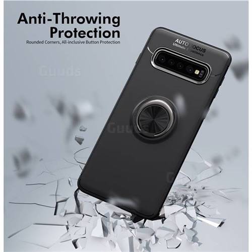 Auto Focus Invisible Ring Holder Soft Phone Case for Samsung Galaxy S10 ...