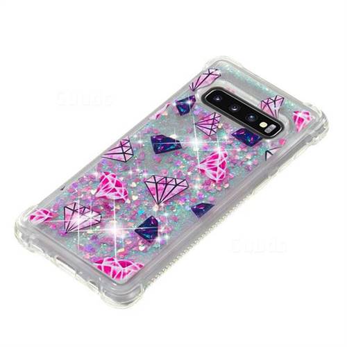 Diamond Dynamic Liquid Glitter Sand Quicksand Star TPU Case for Samsung ...