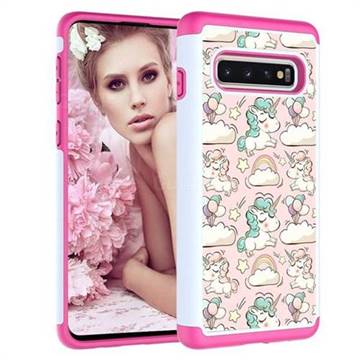 Pink Pony Shock Absorbing Hybrid Defender Rugged Phone Case Cover for ...