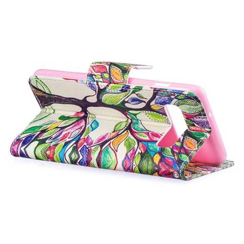 The Tree of Life Leather Wallet Case for Samsung Galaxy S10 (6.1 inch) - Galaxy S10 Cases - Guuds