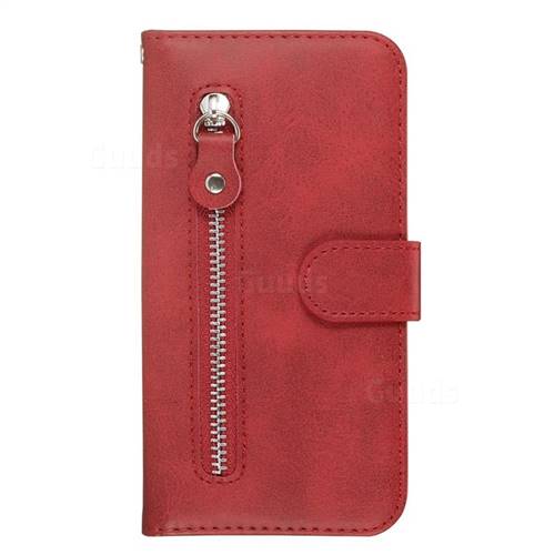 Retro Luxury Zipper Leather Phone Wallet Case for Samsung Galaxy S10 (6 ...