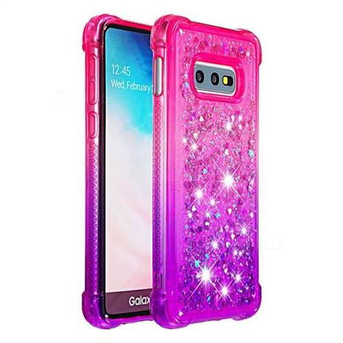 Rainbow Gradient Liquid Glitter Quicksand Sequins Phone Case for ...