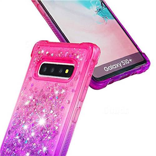 Rainbow Gradient Liquid Glitter Quicksand Sequins Phone Case for ...