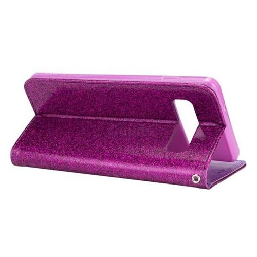 Glitter Shine Leather Zipper Wallet Phone Case for Samsung Galaxy S10 ...