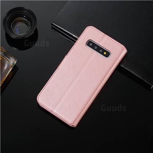 Retro Calf Matte Leather Wallet Phone Case for Samsung Galaxy S10 Plus ...