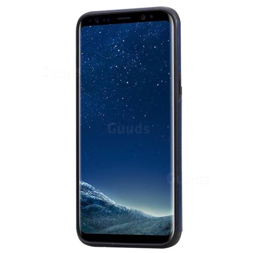 Luxury Multifunction Magnetic Card Slots Stand Calf Leather Phone Back ...