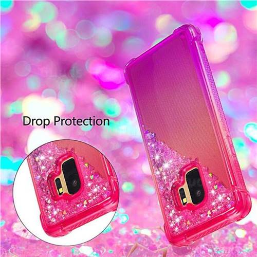 Rainbow Gradient Liquid Glitter Quicksand Sequins Phone Case for ...
