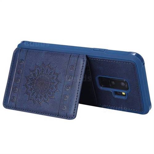 Luxury Embossing Sunflower Multifunction Leather Back Cover for Samsung ...
