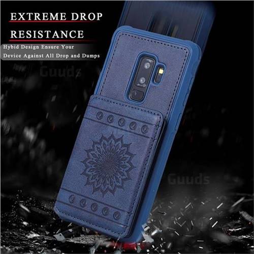 Luxury Embossing Sunflower Multifunction Leather Back Cover for Samsung ...