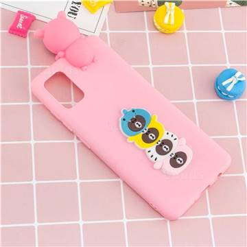Expression Bear Soft 3D Climbing Doll Soft Case for Samsung Galaxy A51 ...