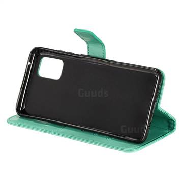 Embossing 3D Butterfly Leather Wallet Case for Samsung Galaxy A51 5G ...