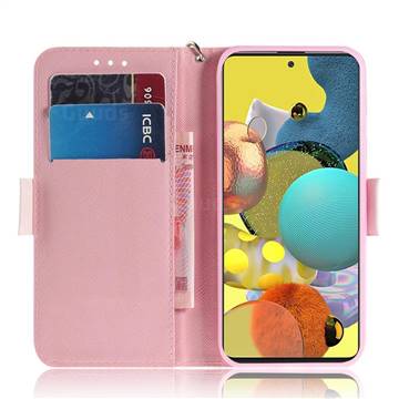 Black and White Cat 3D Painted Leather Wallet Phone Case for Samsung ...