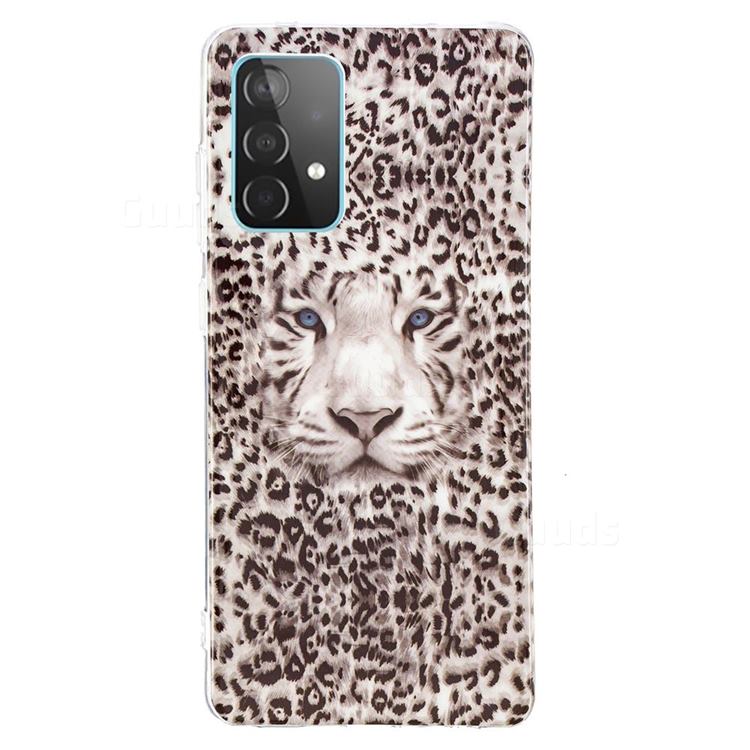 Leopard Tiger Noctilucent Soft TPU Back Cover for Samsung Galaxy A52 5G ...