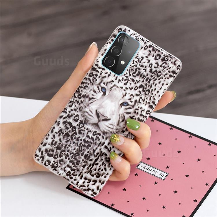 Leopard Tiger Noctilucent Soft TPU Back Cover for Samsung Galaxy A52 5G ...