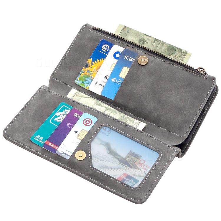 Binfen Color BF02 Sensory Buckle Zipper Multifunction Leather Phone ...