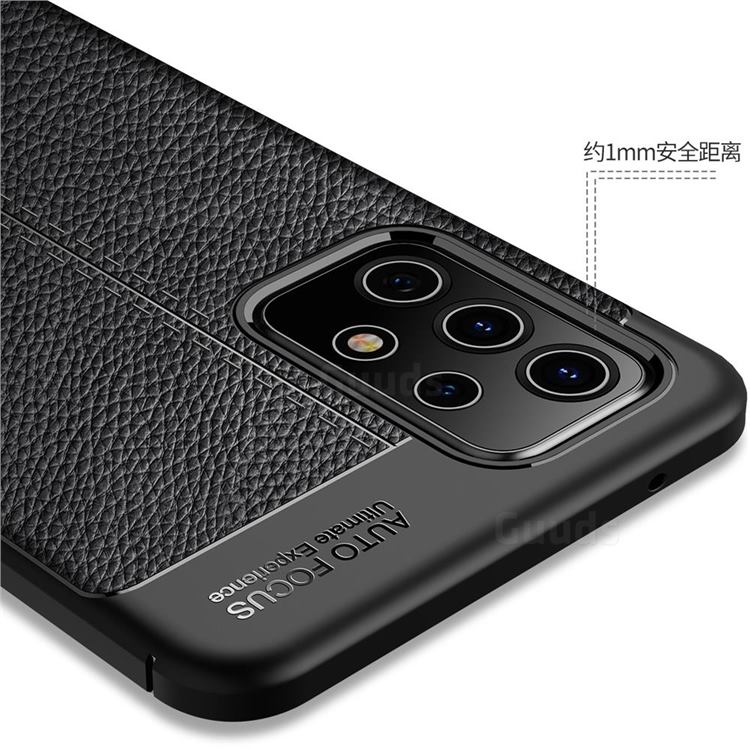 Luxury Auto Focus Litchi Texture Silicone TPU Back Cover for Samsung ...