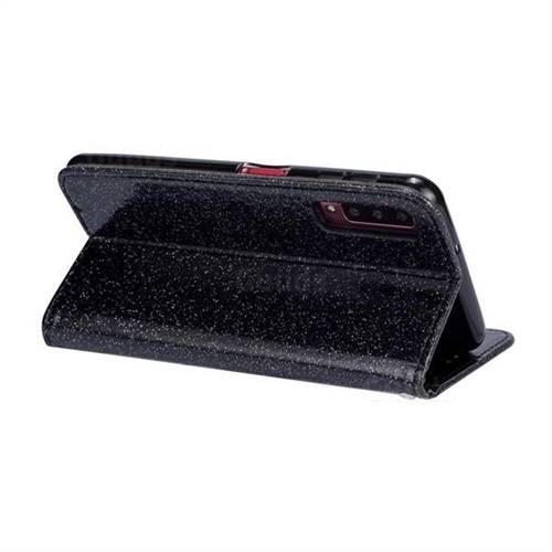 Glitter Shine Leather Zipper Wallet Phone Case for Samsung Galaxy A7 ...