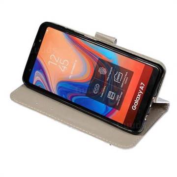 Chimpanzee PU Leather Wallet Phone Case Cover for Samsung Galaxy A7 ...