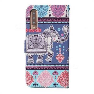 Totem Elephant PU Leather Wallet Phone Case Cover for Samsung Galaxy A7 ...