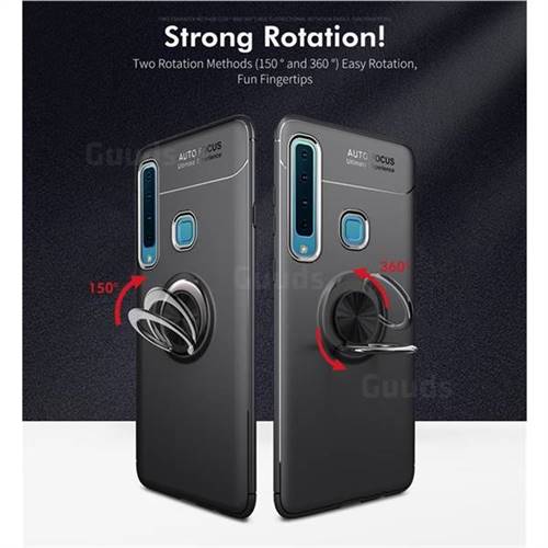 Auto Focus Invisible Ring Holder Soft Phone Case for Samsung Galaxy A9 ...