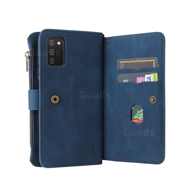 Luxury Multi-functional Zipper Wallet Leather Phone Case Cover for ...