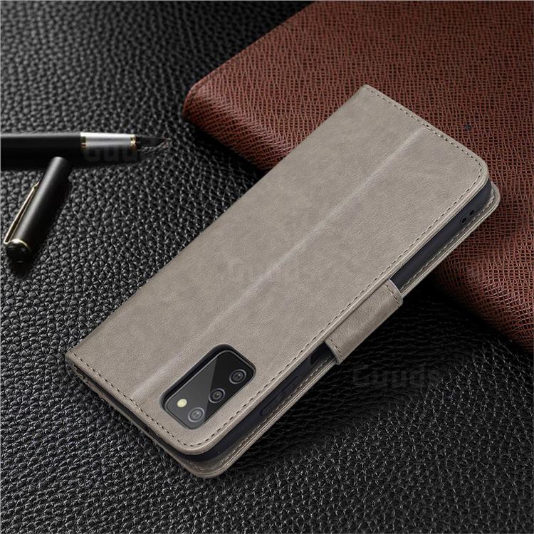 Embossing Double Butterfly Leather Wallet Case for Samsung Galaxy A03s ...