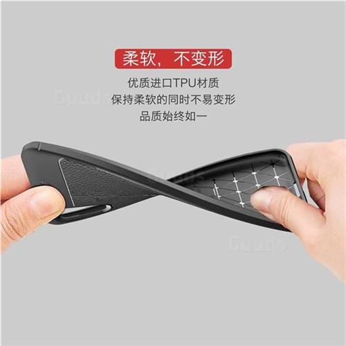 Luxury Auto Focus Litchi Texture Silicone TPU Back Cover for Samsung ...