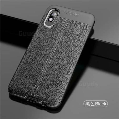 Luxury Auto Focus Litchi Texture Silicone TPU Back Cover for Samsung ...
