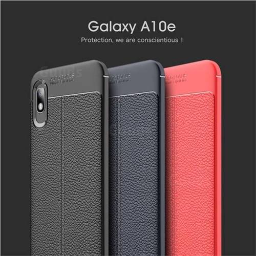Luxury Auto Focus Litchi Texture Silicone TPU Back Cover for Samsung ...