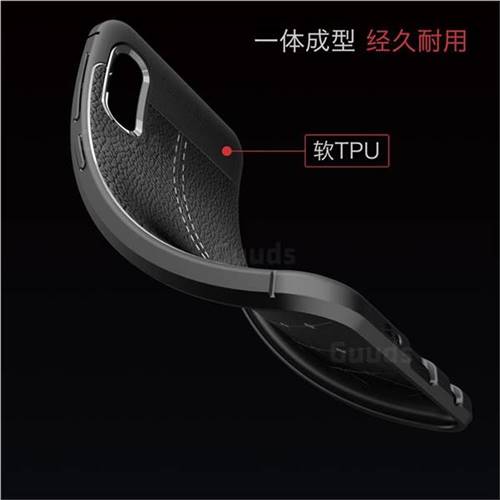 Luxury Auto Focus Litchi Texture Silicone TPU Back Cover for Samsung ...