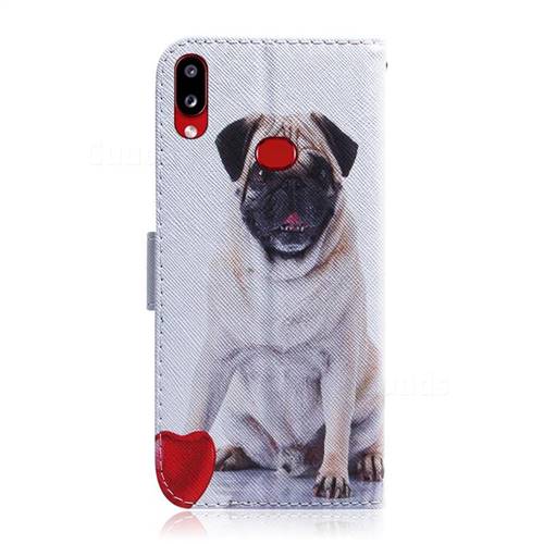 Pug Dog PU Leather Wallet Case for Samsung Galaxy A10s - Galaxy A10s ...