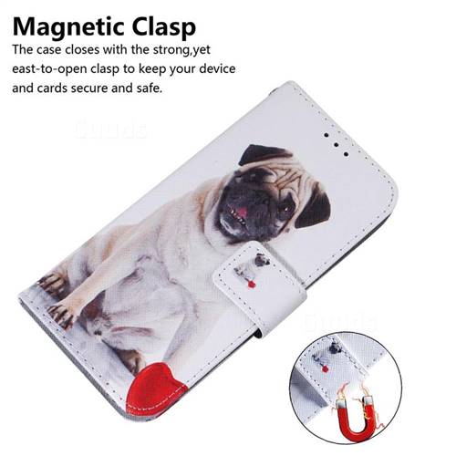 Pug Dog PU Leather Wallet Case for Samsung Galaxy A10s - Galaxy A10s ...