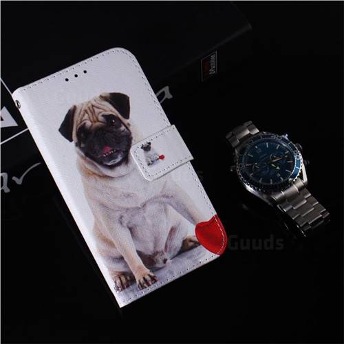 Pug Dog PU Leather Wallet Case for Samsung Galaxy A10s - Galaxy A10s ...