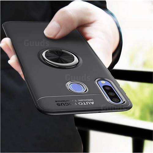 Auto Focus Invisible Ring Holder Soft Phone Case for Samsung Galaxy A20 ...