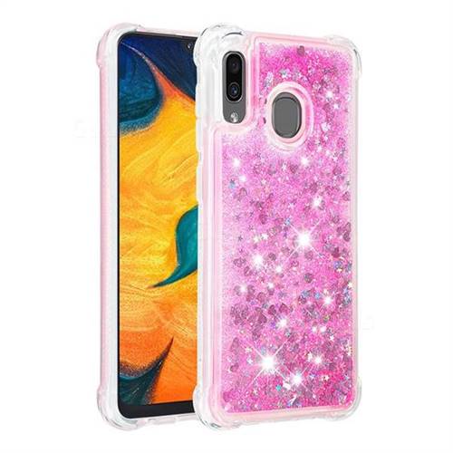 Dynamic Liquid Glitter Sand Quicksand TPU Case for Samsung Galaxy A20 ...