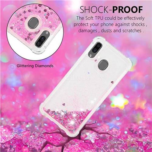 Dynamic Liquid Glitter Sand Quicksand TPU Case for Samsung Galaxy A20 ...