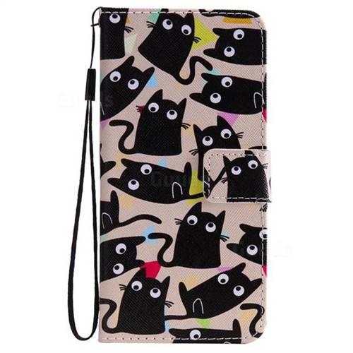 Cute Kitten Cat PU Leather Wallet Case for Samsung Galaxy A20 - Galaxy ...