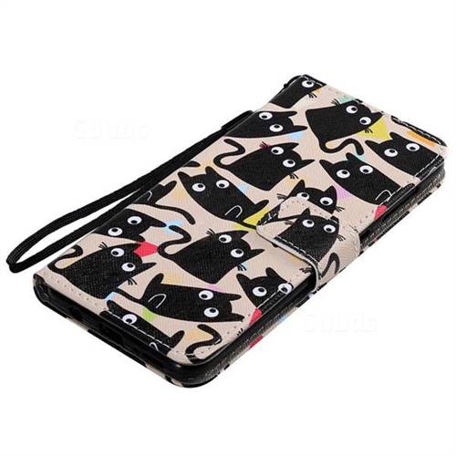 Cute Kitten Cat PU Leather Wallet Case for Samsung Galaxy A20 - Galaxy ...