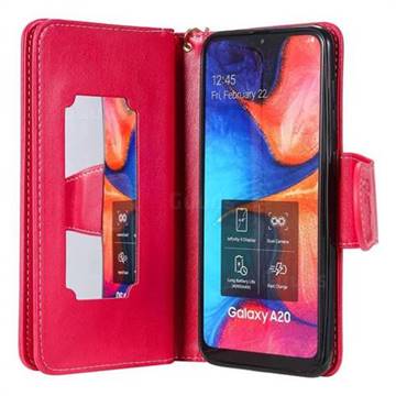 Embossing Cat Girl 9 Card Leather Wallet Case for Samsung Galaxy A20 ...