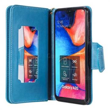 Embossing Cat Girl 9 Card Leather Wallet Case for Samsung Galaxy A20 ...