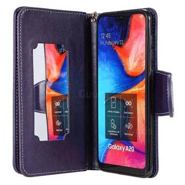 Embossing Cat Girl 9 Card Leather Wallet Case for Samsung Galaxy A20 ...