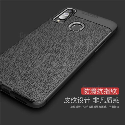 Luxury Auto Focus Litchi Texture Silicone TPU Back Cover for Samsung ...