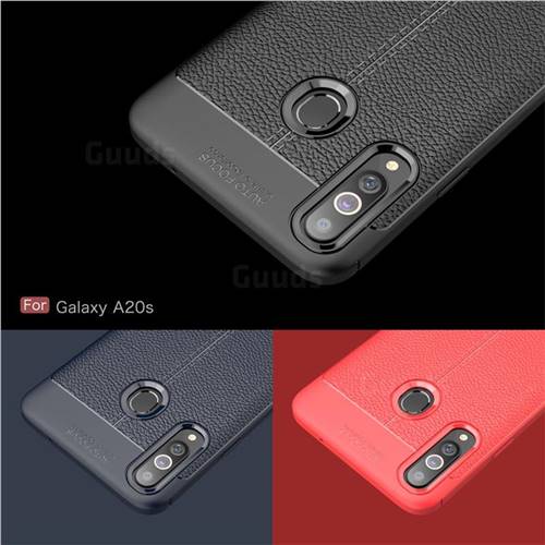 Luxury Auto Focus Litchi Texture Silicone TPU Back Cover for Samsung ...