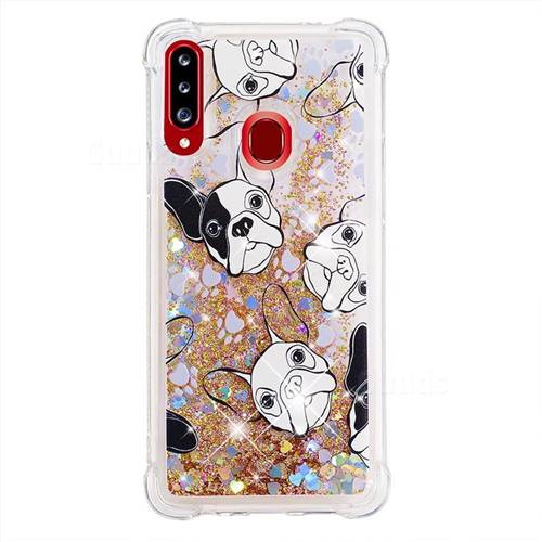 Bulldog Dynamic Liquid Glitter Sand Quicksand Star TPU Case for Samsung ...