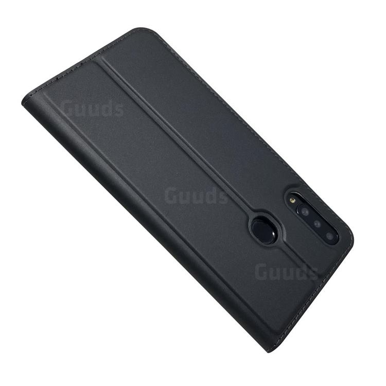 Ultra Slim Card Magnetic Automatic Suction Leather Wallet Case for ...