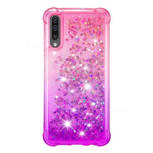 Rainbow Gradient Liquid Glitter Quicksand Sequins Phone Case for ...