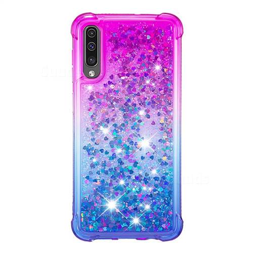 Rainbow Gradient Liquid Glitter Quicksand Sequins Phone Case for ...