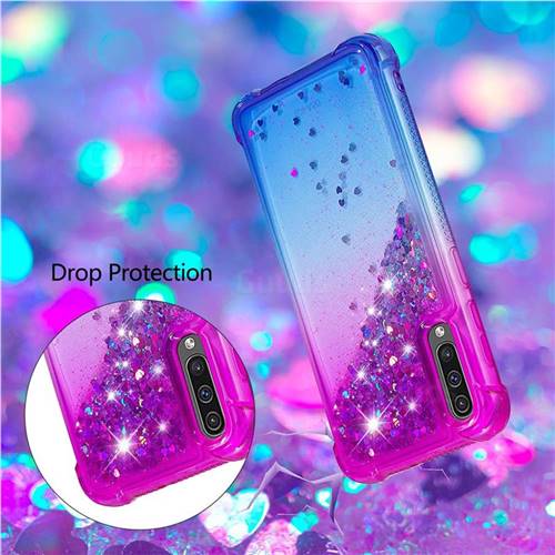 Rainbow Gradient Liquid Glitter Quicksand Sequins Phone Case for ...