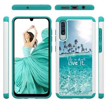 Sea and Tree Shock Absorbing Hybrid Defender Rugged Phone Case Cover ...